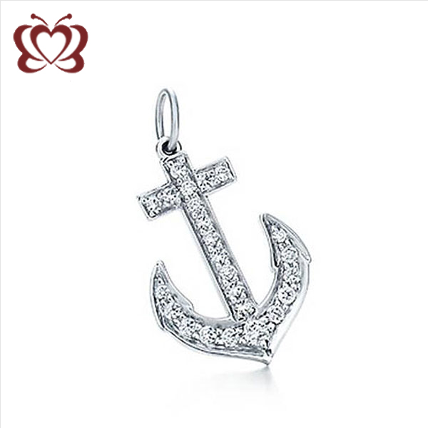Best Design Anchor Necklace for Women | Stainless steel jewelry supplier